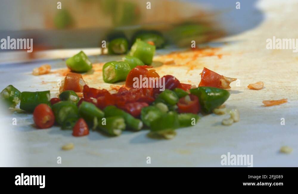 Chilli sliced Stock Videos & Footage - HD and 4K Video Clips - Alamy