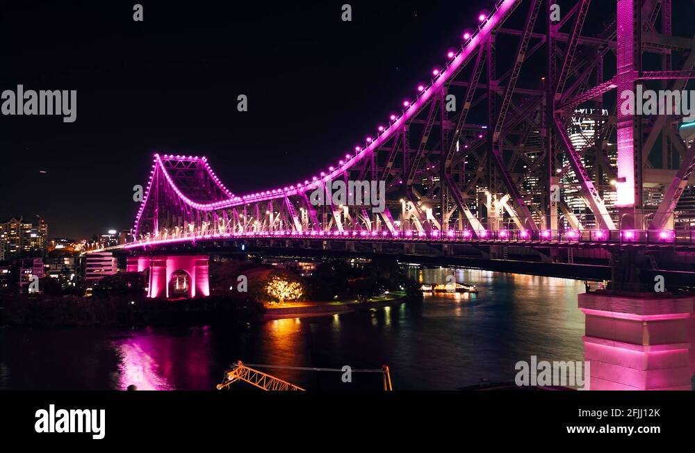 Story bridge night lights Stock Videos & Footage - HD and 4K Video ...