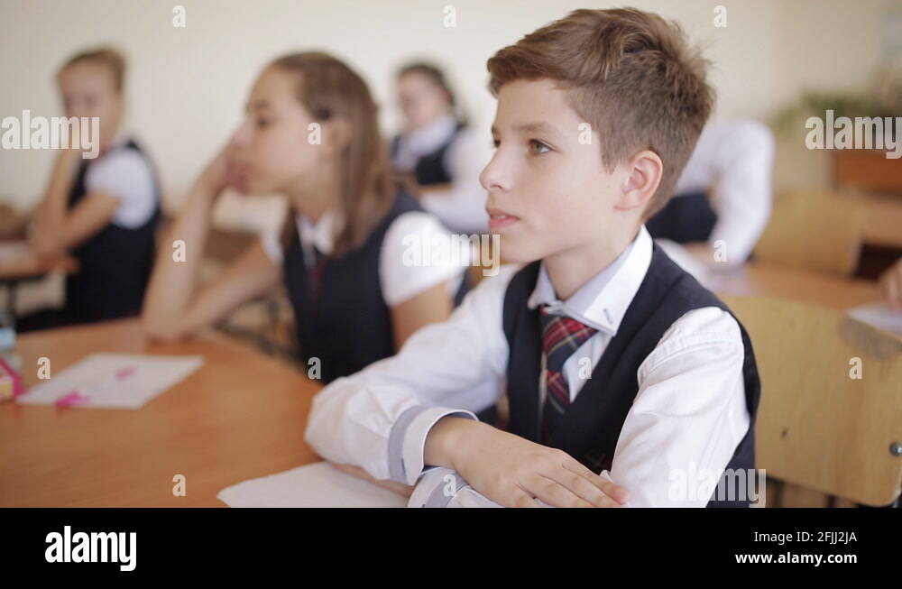 Students uniform classroom Stock Videos & Footage - HD and 4K Video ...
