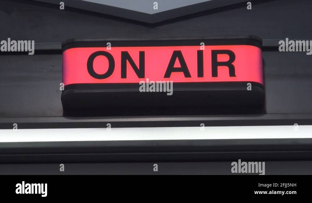 Radio on air sign Stock Videos & Footage - HD and 4K Video Clips - Alamy