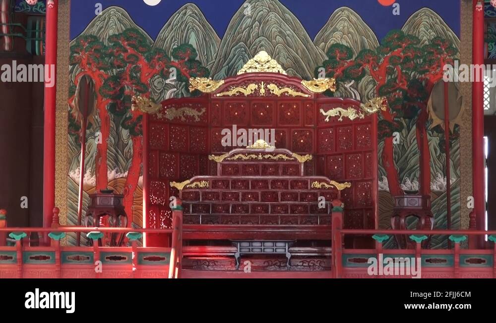 Throne room in gyeongbokgung Stock Videos & Footage - HD and 4K Video ...