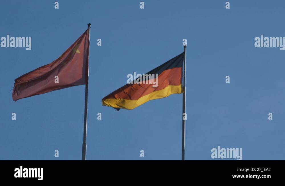 Chinese german flag Stock Videos & Footage - HD and 4K Video Clips - Alamy
