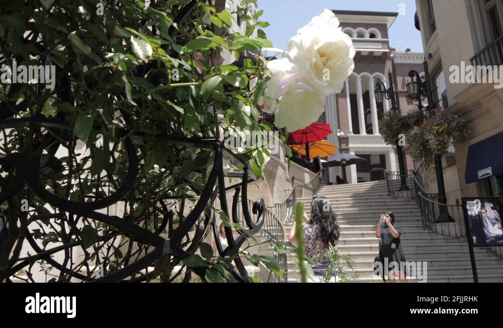 Rodeo Drive Steps, Beverly Hills, Los Angeles, California, United ...