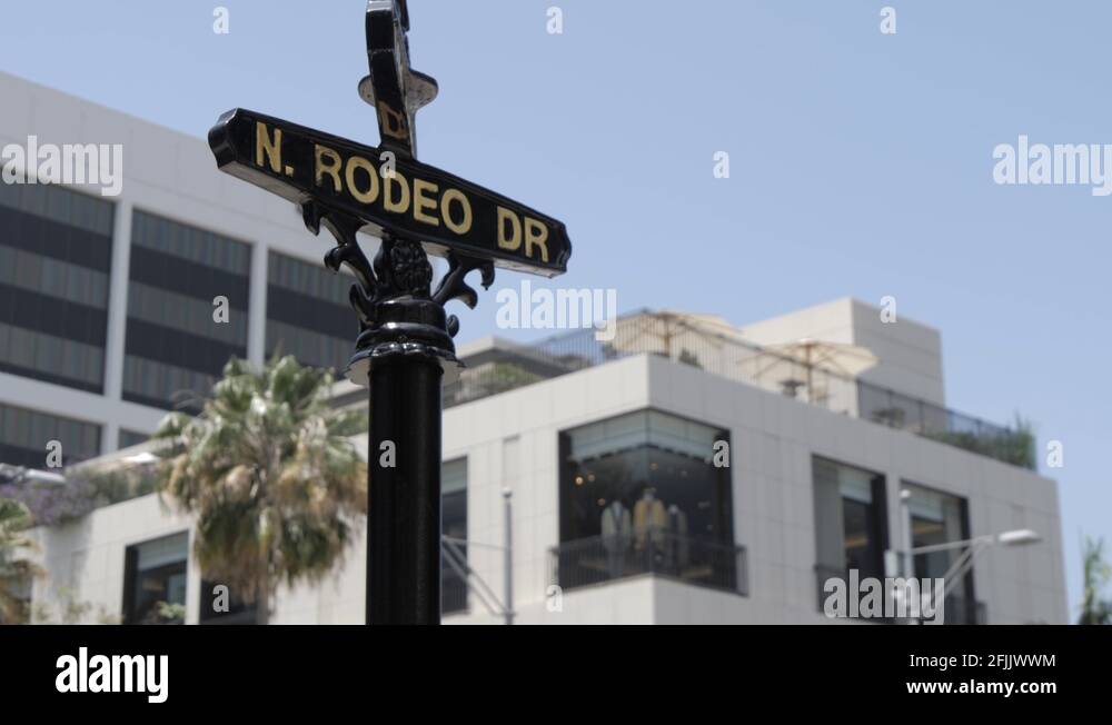 Rodeo drive sign beverly hills Stock Videos & Footage - HD and 4K Video ...