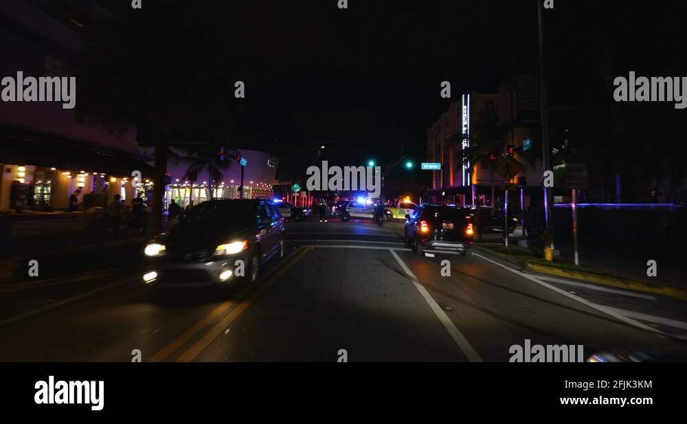 Police road block at night Stock Videos & Footage - HD and 4K Video ...