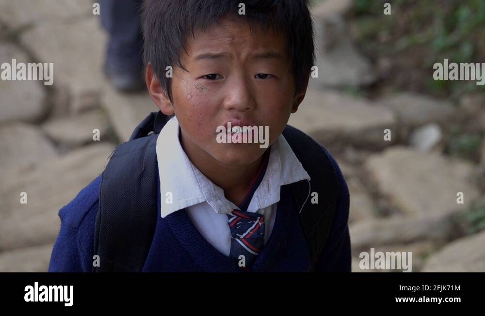 Nepal boy portrait Stock Videos & Footage - HD and 4K Video Clips - Alamy
