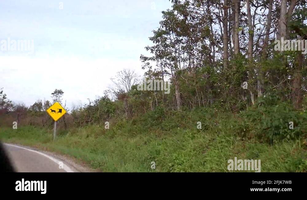 Horse and buggy warning sign Stock Videos & Footage - HD and 4K Video ...