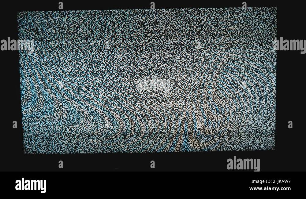 noise tv background. Television screen with static noise caused by bad ...