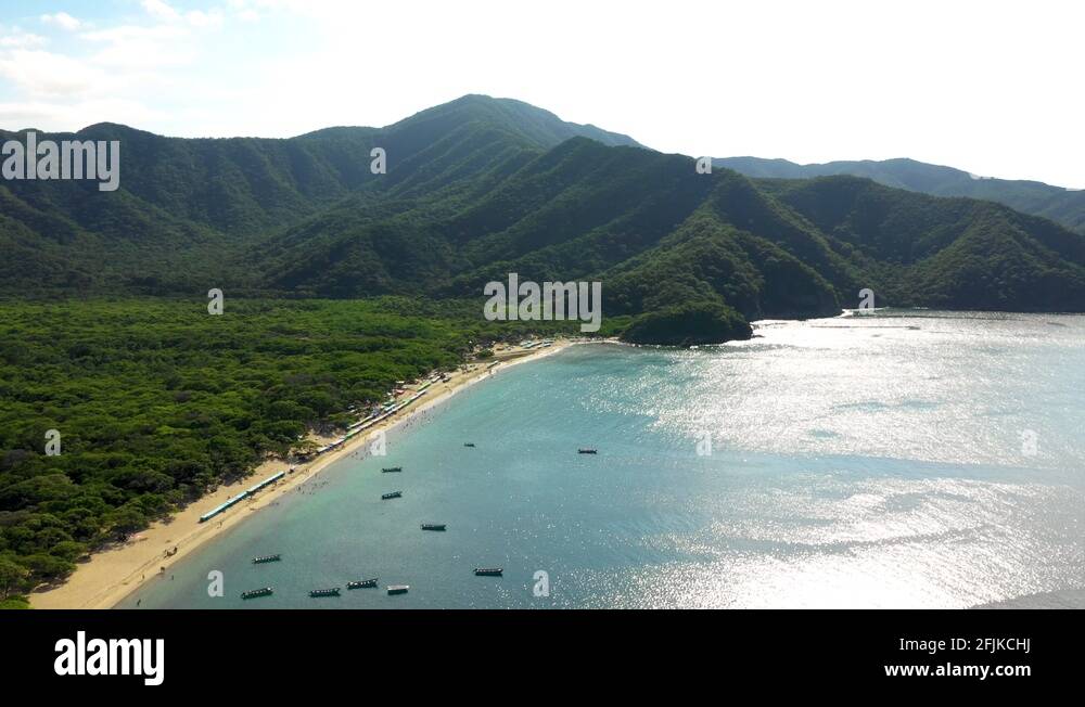 Tayrona National Park's Bahia Concha, A Tropical Beach in Santa Marta ...