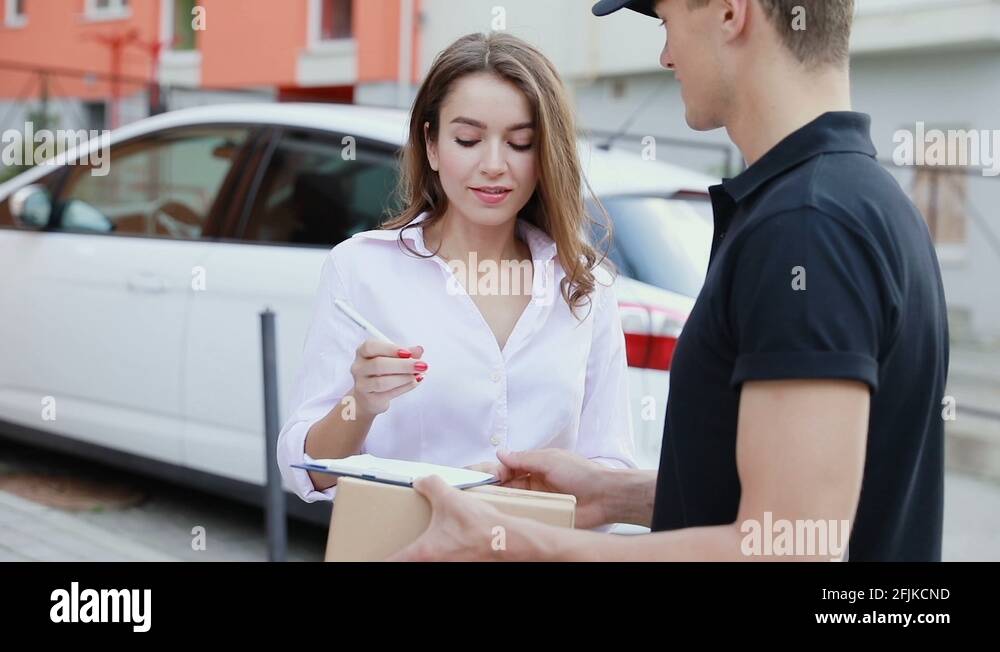 Express parcel delivery service Stock Videos & Footage - HD and 4K ...