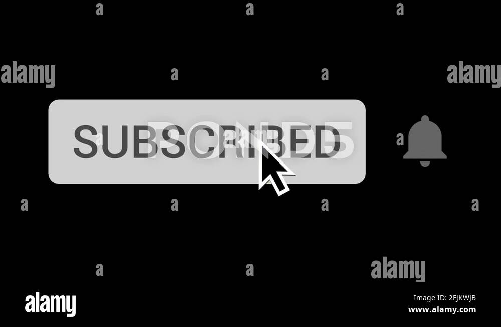 Black subscribe button mouse Stock Videos & Footage - HD and 4K Video ...