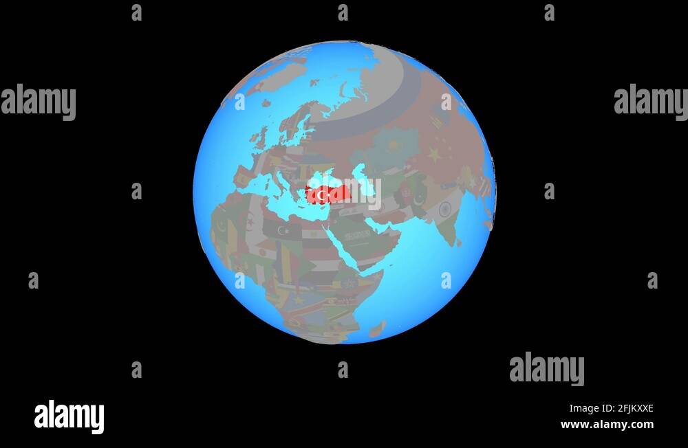 Turkey map with flag Stock Videos & Footage - HD and 4K Video Clips - Alamy