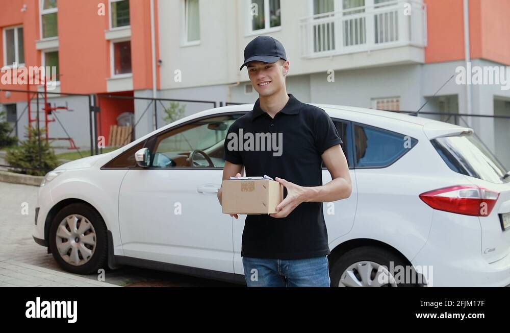 Courier delivery home Stock Videos & Footage - HD and 4K Video Clips ...