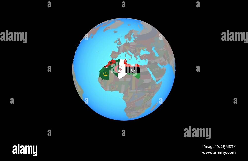 Map of the maghreb Stock Videos & Footage - HD and 4K Video Clips - Alamy