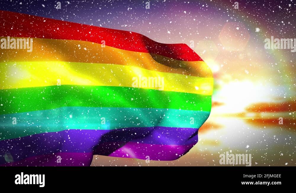 Lgbtqi rainbow flag Stock Videos & Footage - HD and 4K Video Clips - Alamy