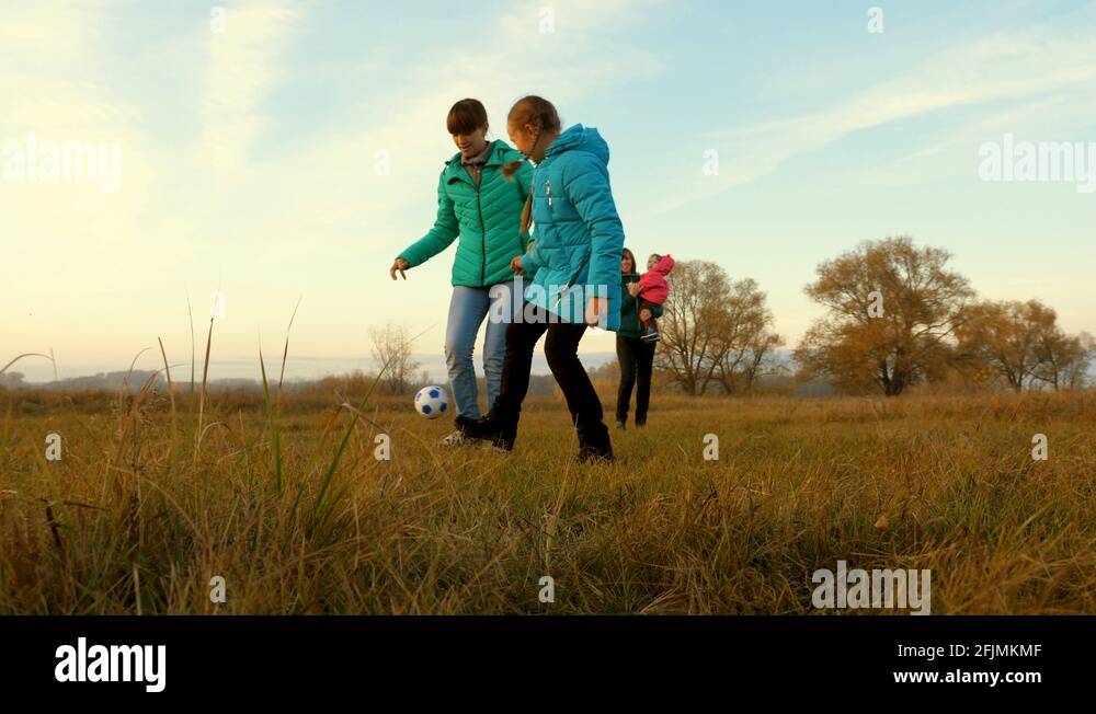 Children playing ball dad Stock Videos & Footage - HD and 4K Video ...