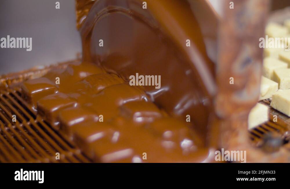 White chocolate coating Stock Videos & Footage - HD and 4K Video Clips ...