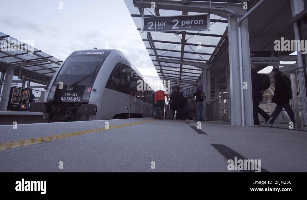 Train station platform waiting passengers Stock Videos & Footage - HD ...