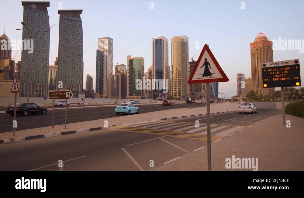 Street signs in doha qatar Stock Videos & Footage - HD and 4K Video ...