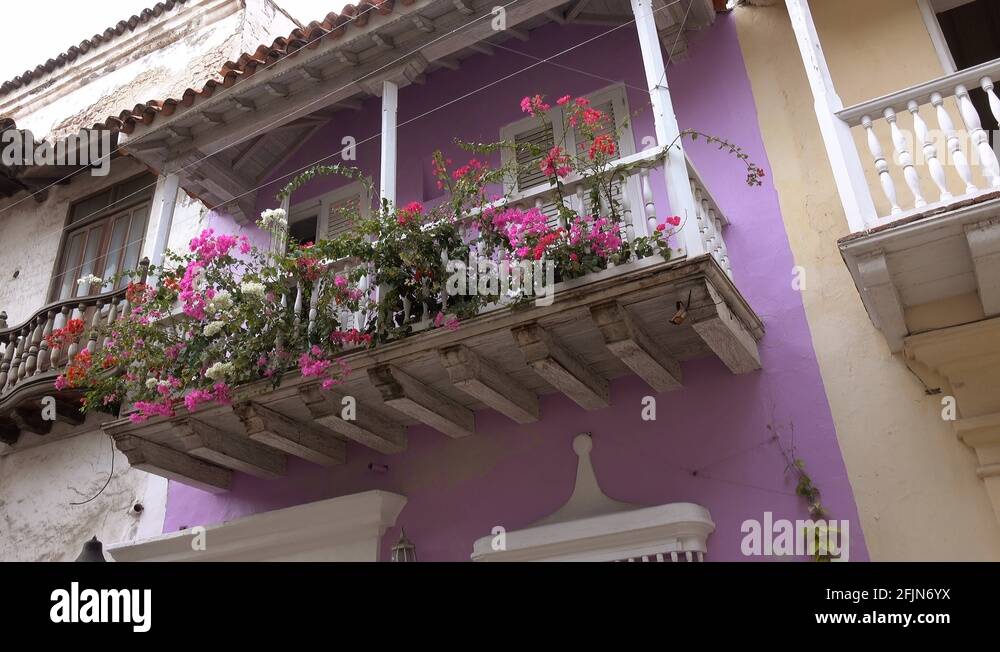 Balcony of colonial house Stock Videos & Footage - HD and 4K Video ...