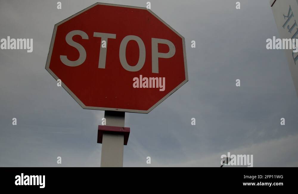 Drivers stop sign Stock Videos & Footage - HD and 4K Video Clips - Alamy