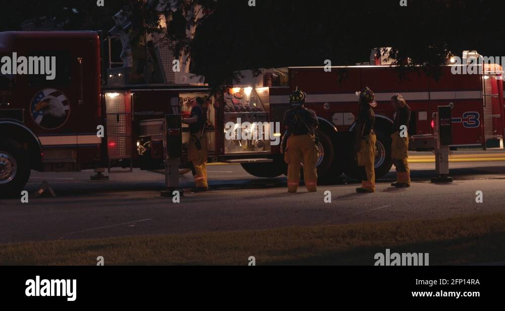 Fire station of the volunteer fire department Stock Videos & Footage ...