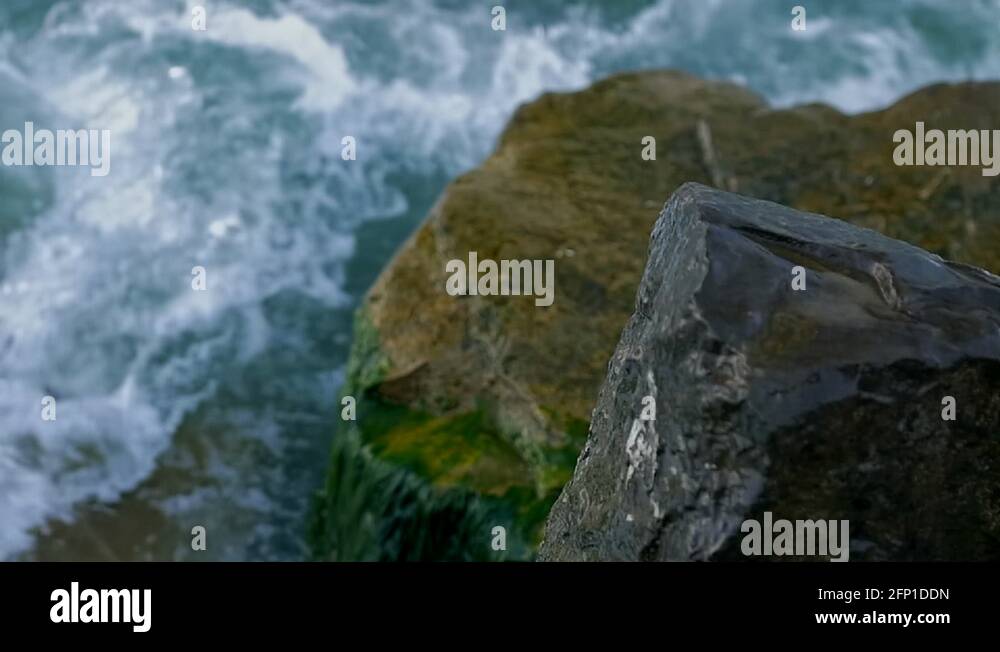 Water splashing over a rock Stock Videos & Footage - HD and 4K Video ...