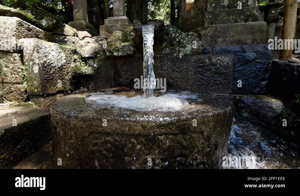 Japanese stone water bowl Stock Videos & Footage - HD and 4K Video ...
