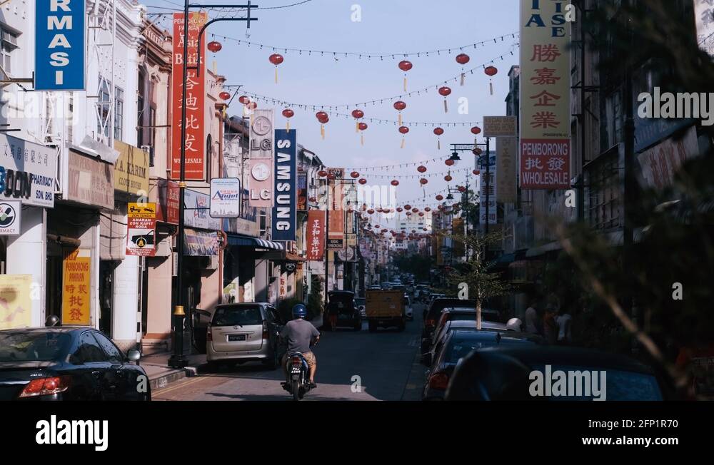 Georgetown chinatown penang malaysia Stock Videos & Footage - HD and 4K ...