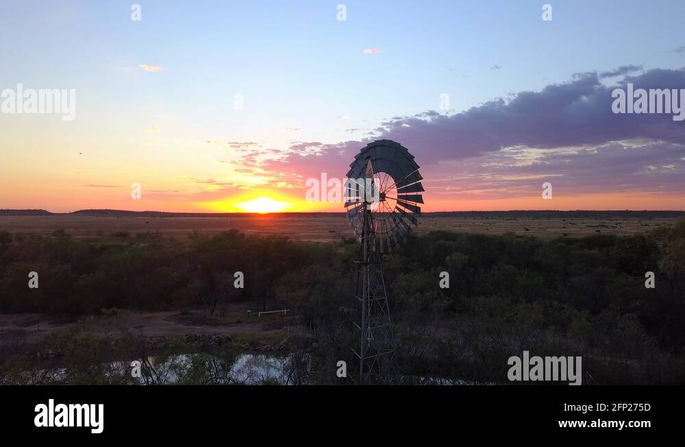 Vintage australian outback windmill Stock Videos & Footage - HD and 4K ...