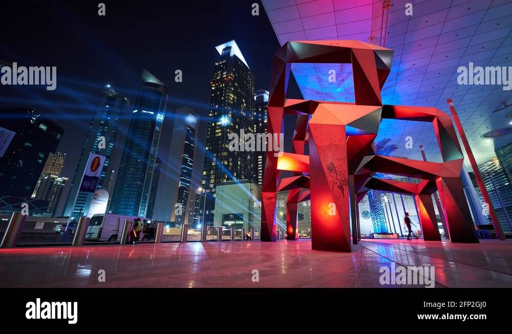 Doha exhibition center Stock Videos & Footage - HD and 4K Video Clips ...