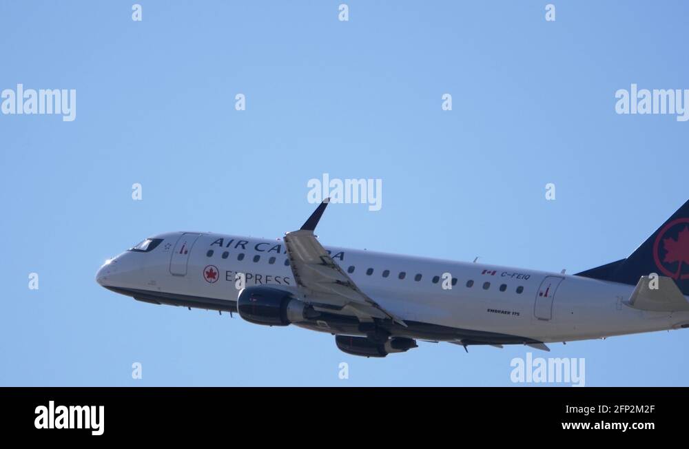 Air Canada Embraer E175 Plane Taking Off Stock Video Footage - Alamy