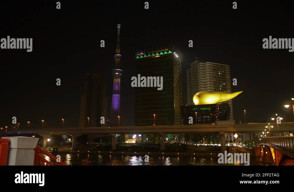Tokyo skyscraper tower river asakusa Stock Videos & Footage - HD and 4K ...