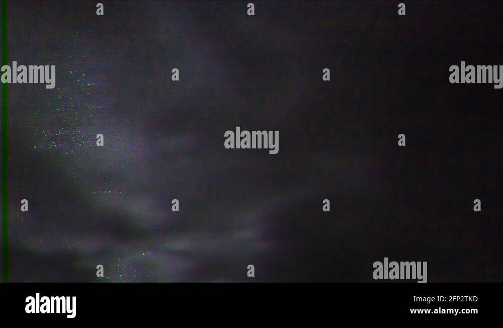 Glitch effect. Milky Way. Clouds and moonrise. Plateau Kara-Say ...