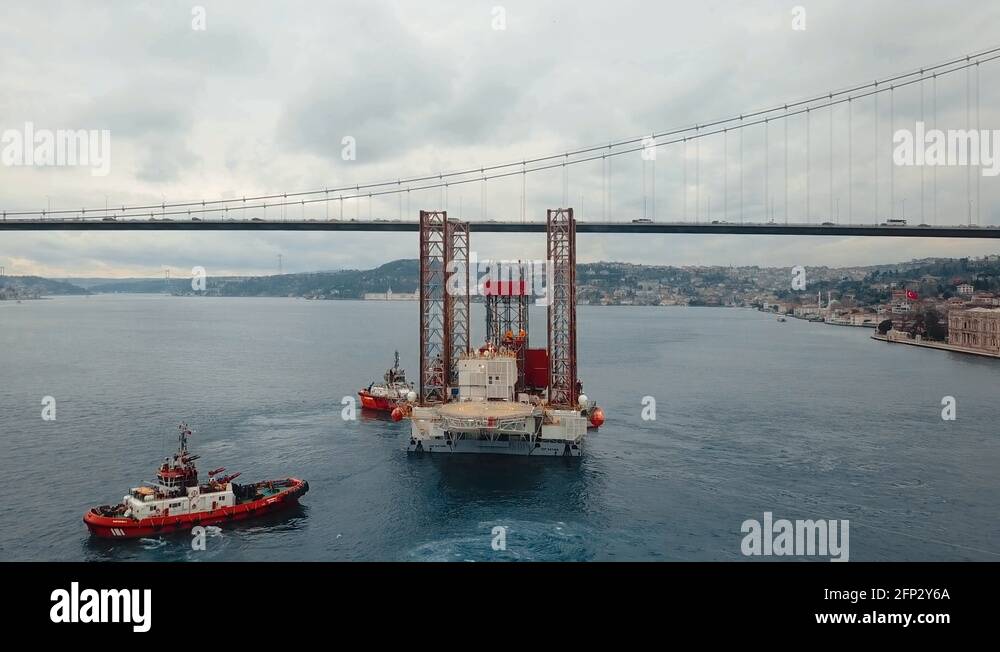 Tug boat towing oil rig Stock Videos & Footage - HD and 4K Video Clips ...