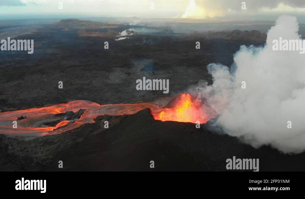 fissure 8 exploding from the air into the air!! birds eye view ...