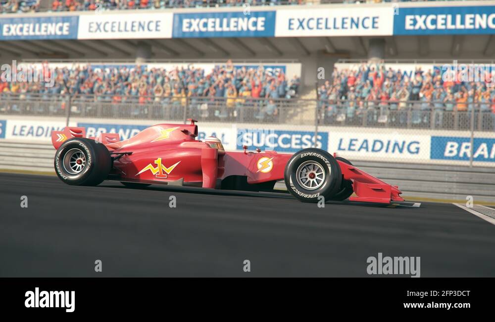 Formula 1 red car side view Stock Videos & Footage - HD and 4K Video ...