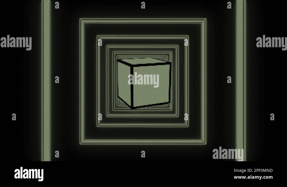 Pixel Art 16-bit Futurism From Beginning Of Computer Era (Seamless ...