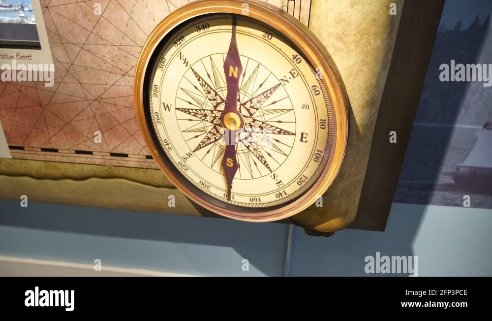 Old naval compass Stock Videos & Footage - HD and 4K Video Clips - Alamy