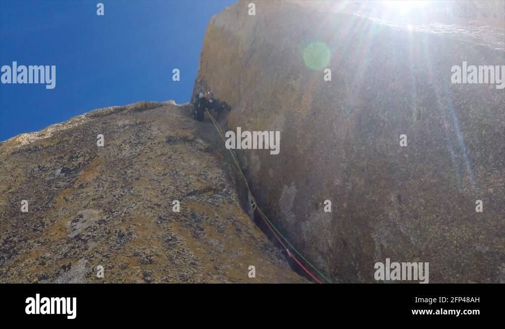 Men climbing mountain balance Stock Videos & Footage - HD and 4K Video ...