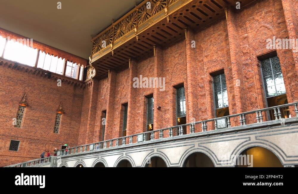 Stockholm city hall blue hall Stock Videos & Footage - HD and 4K Video ...
