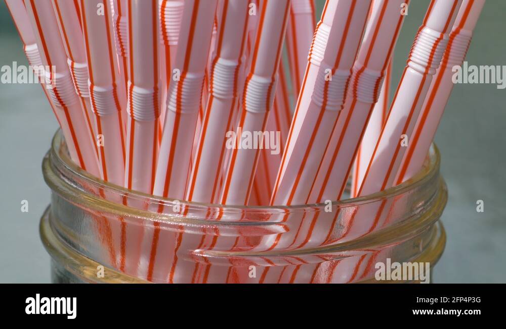 Single use plastic straws Stock Videos & Footage - HD and 4K Video ...