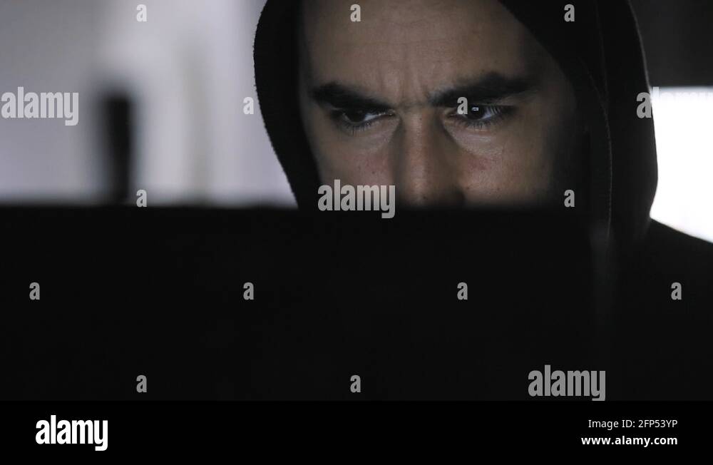 Hacker in hood Stock Videos & Footage - HD and 4K Video Clips - Alamy