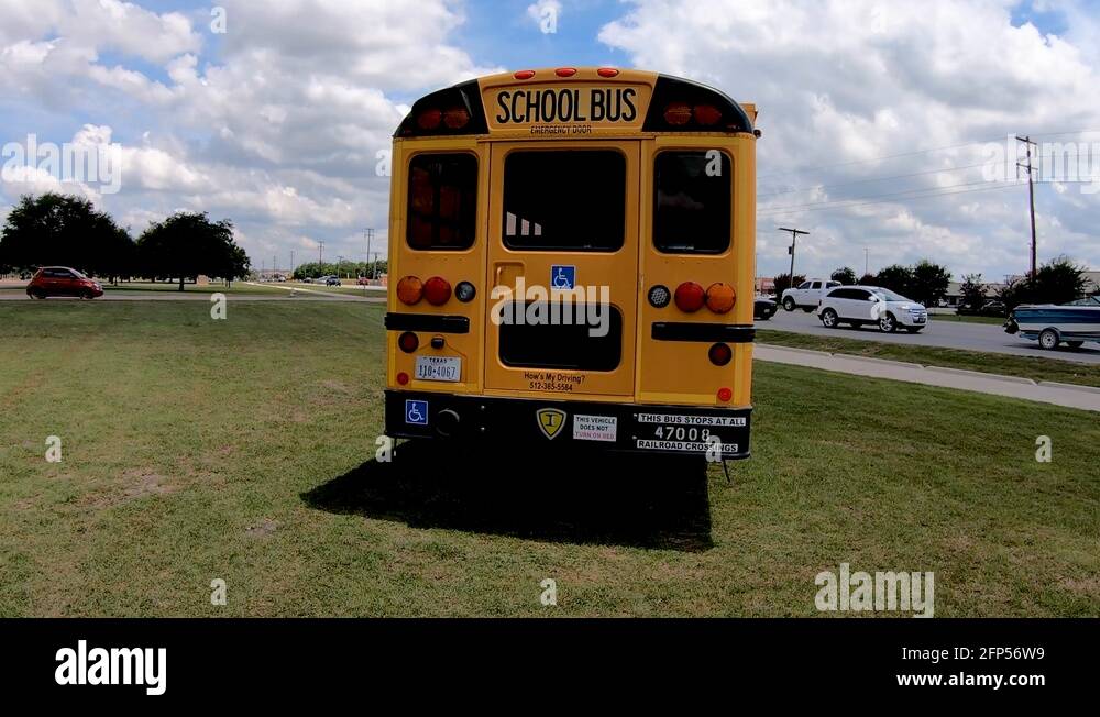 Back of a school bus Stock Videos & Footage - HD and 4K Video Clips - Alamy