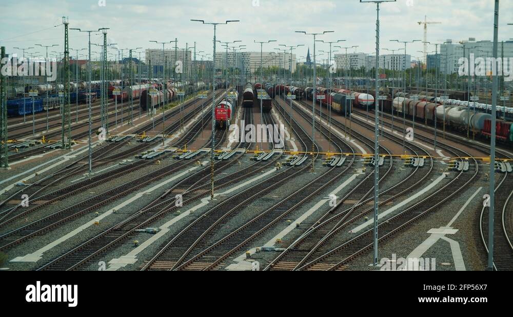 Train shunting yard Stock Videos & Footage - HD and 4K Video Clips - Alamy