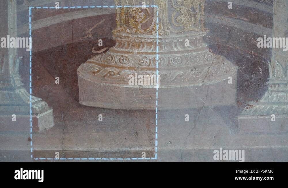 Ancient roman wall painting architecture Stock Videos & Footage - HD ...