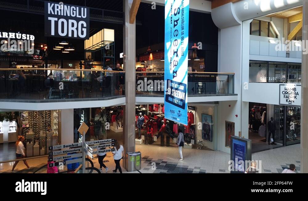 Kringlan shopping centre Stock Videos & Footage - HD and 4K Video Clips ...