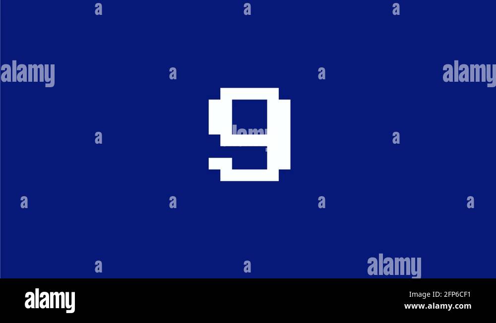 Retro Video Game Countdown 2D Animation Stock Video Footage - Alamy
