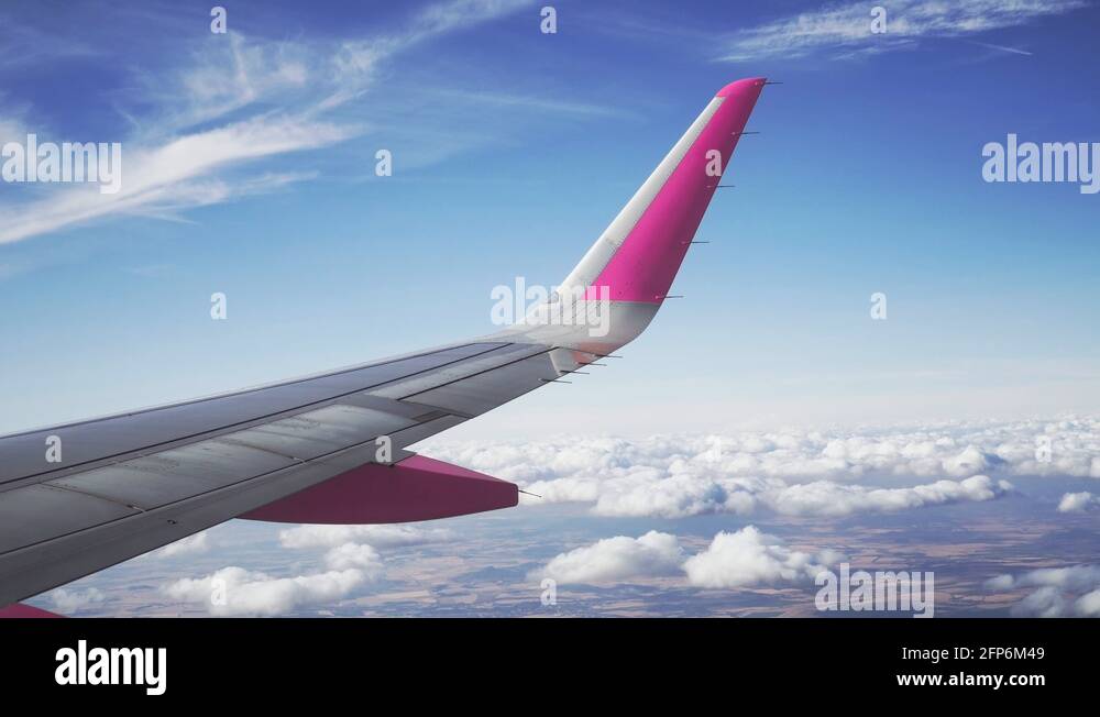 Airbus a320 wing above clouds Stock Videos & Footage - HD and 4K Video ...