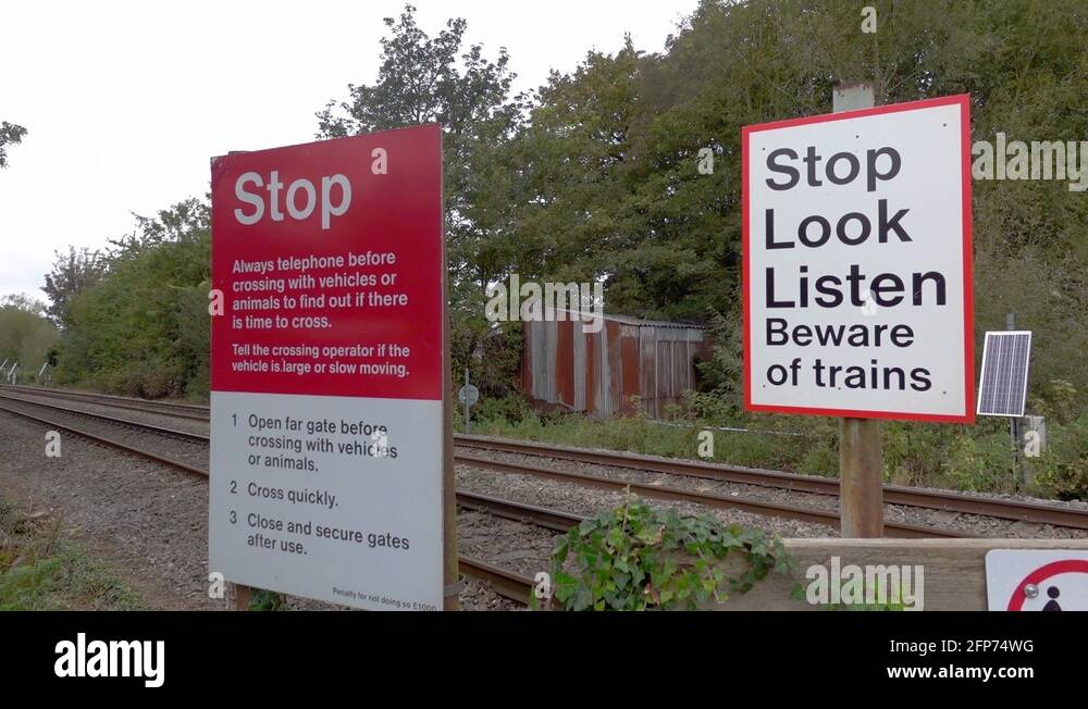Level crossing and sign Stock Videos & Footage - HD and 4K Video Clips ...